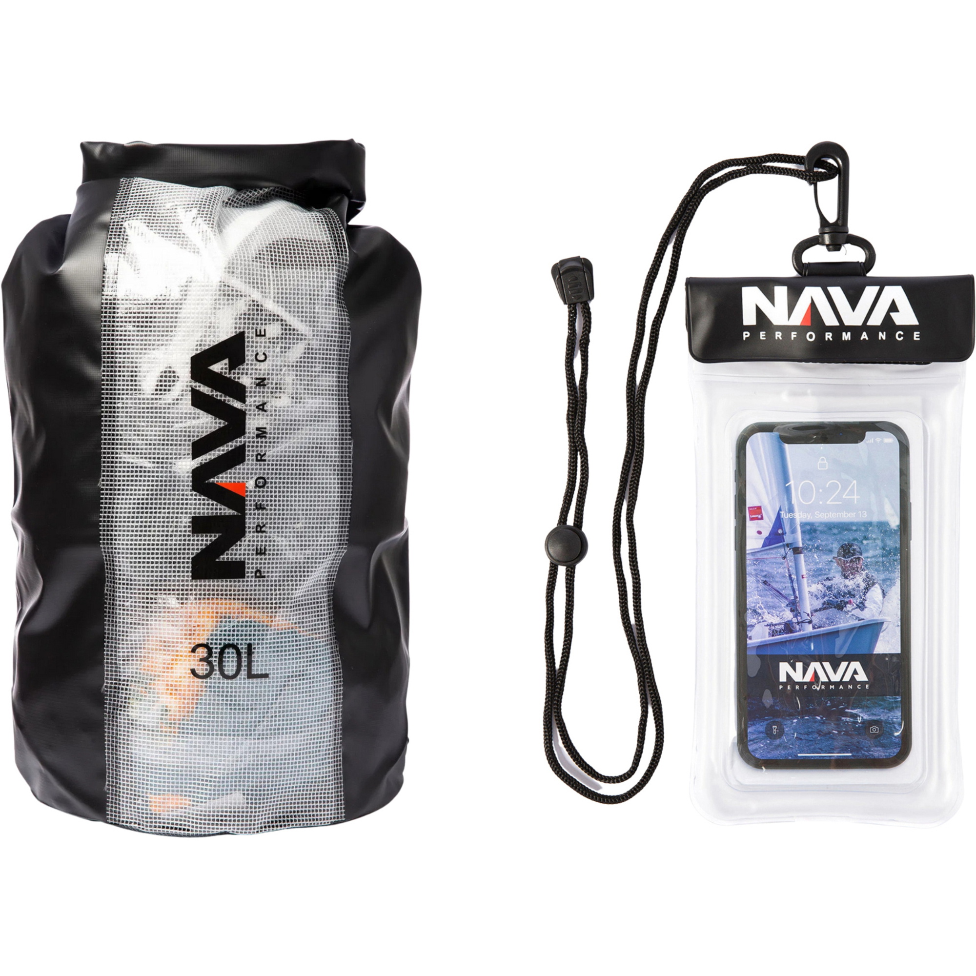 2025 Nava Performance 30L Drybag & Waterproof Phone Pouch Bundle NAVA004001 | Wetsuit Outlet